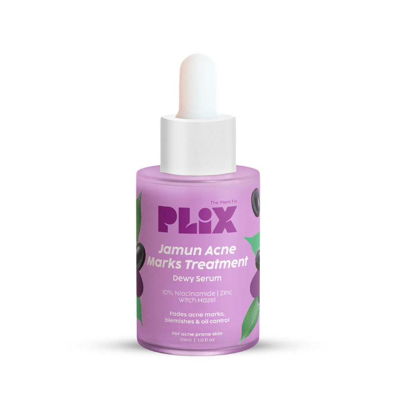Buy Plix 10% Niacinamide Jamun Face Serum for Acne marks, blemishes ...