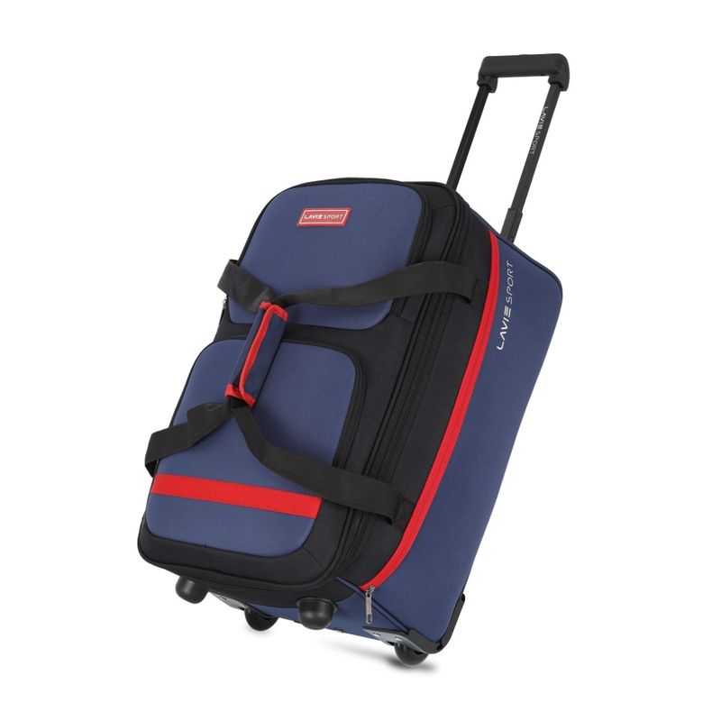 Buy Lavie Sport Medium size 53 cms Extreme Wheel Duffle Push Button ...
