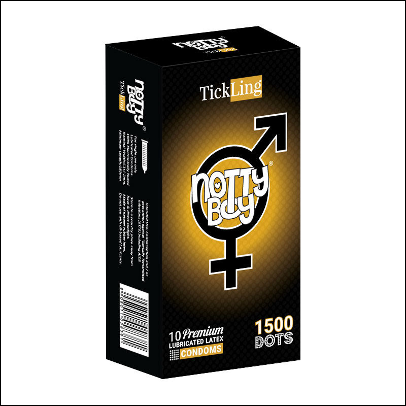 Buy NottyBoy TickLing 1500 Dots Condoms Online