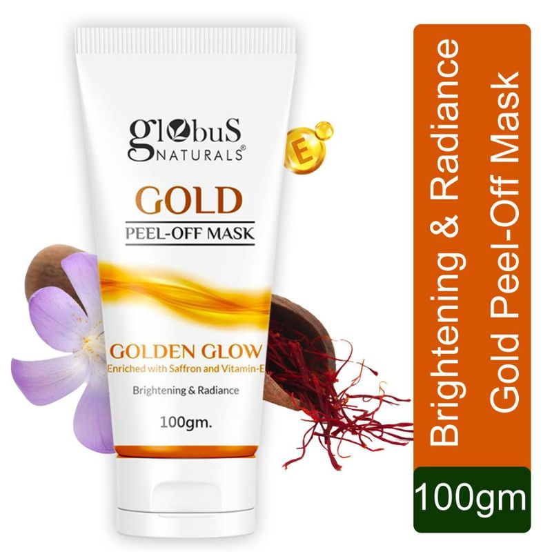 Buy Globus Naturals Gold Peel Off Mask Golden Glow Online