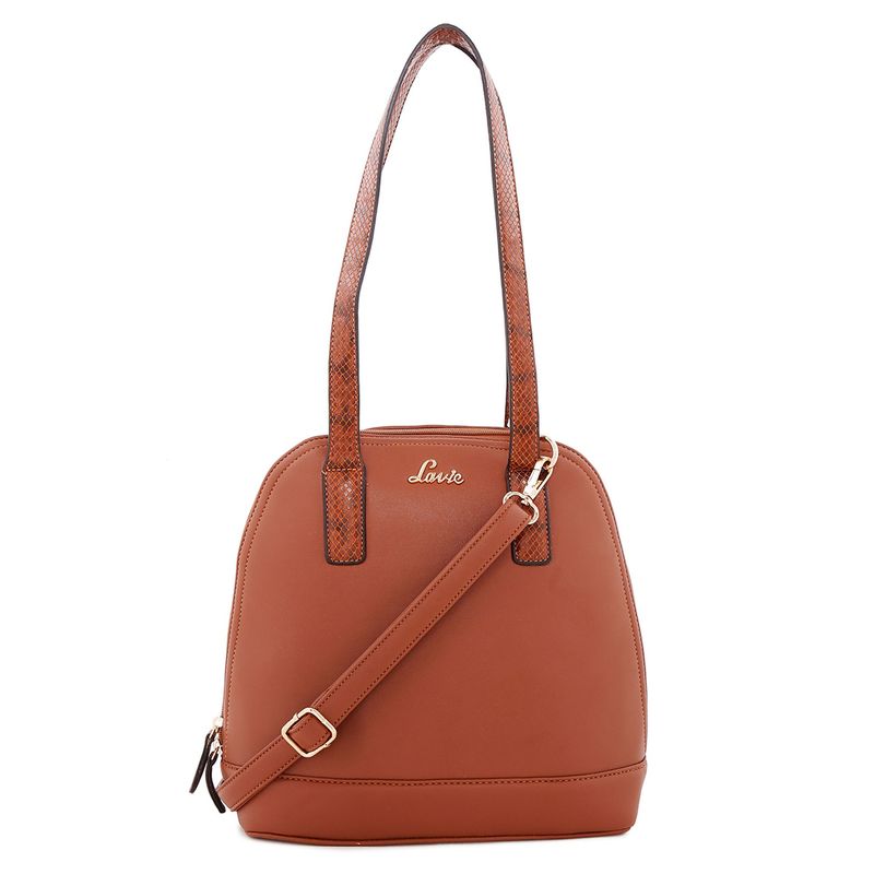 Lavie Vex Women's Medium Satchel Handbag (Tan): Buy Lavie Vex Women's ...