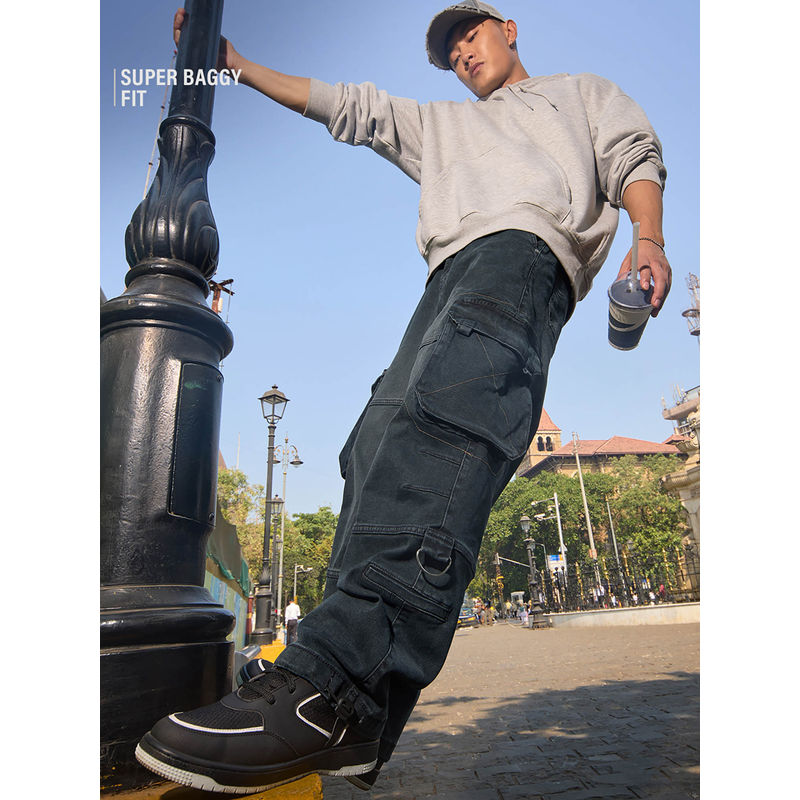 Buy The Souled Store Original TSS Originals: Comfrey Men Cargo Jeans Online