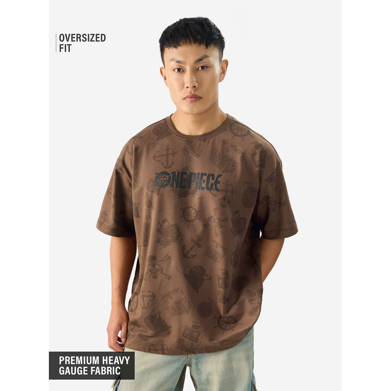 Buy The Souled Store Official One Piece: Pirate Tales Oversized T-Shirt ...