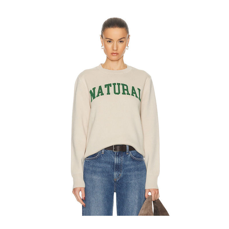 Buy Museum of Peace and Quiet Natural Jacquard Knit Sweater Online