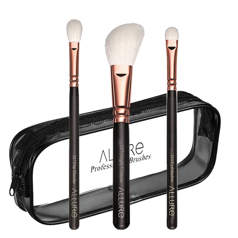 Allure Essential Trio Brush Set With Travel Pouch: Buy Allure Essential Trio Brush Set With ...