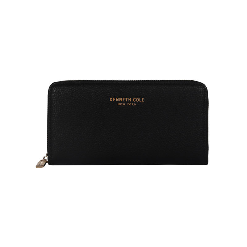 Buy Kenneth Cole Black Solid Wallet Online