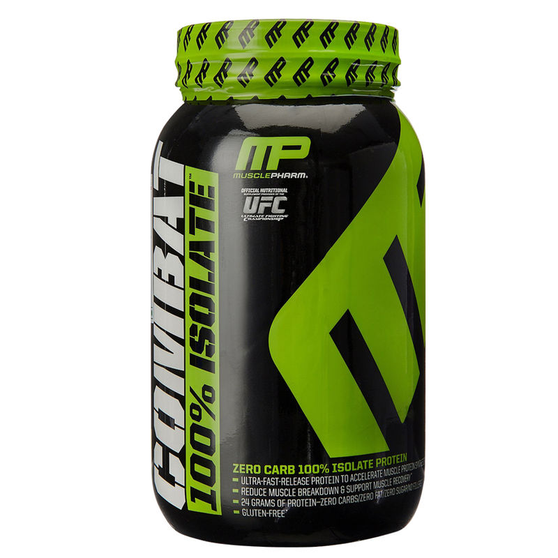 Buy Muscle Pharm Combat 100% Isolate Chocolate Swirl Flavour - 2 Lbs Online