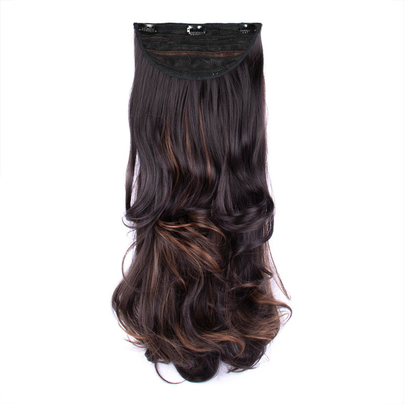 Buy Stasia Street Clip-In 24 Inch Out Curl Dark Brown Hair Extensions ...