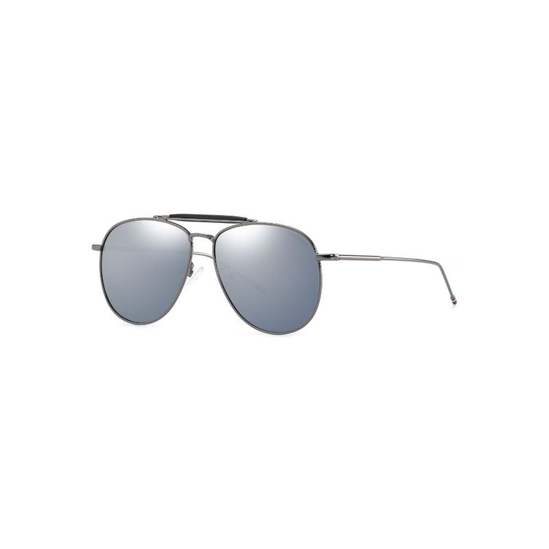 Buy PARIM Polarized Unisex Aviator Sunglasses Black Frame / Grey ...