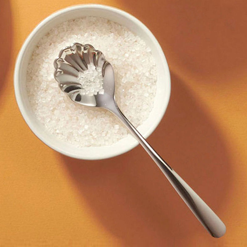 Buy thinKitchen Dora 18 - 8 Stainless Steel Sugar Spoon Mirror Finish ...