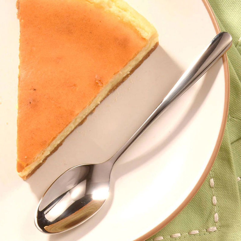 Buy thinKitchen Dora 18 - 8 Stainless Steel Tea Spoon Mirror Finish Set ...