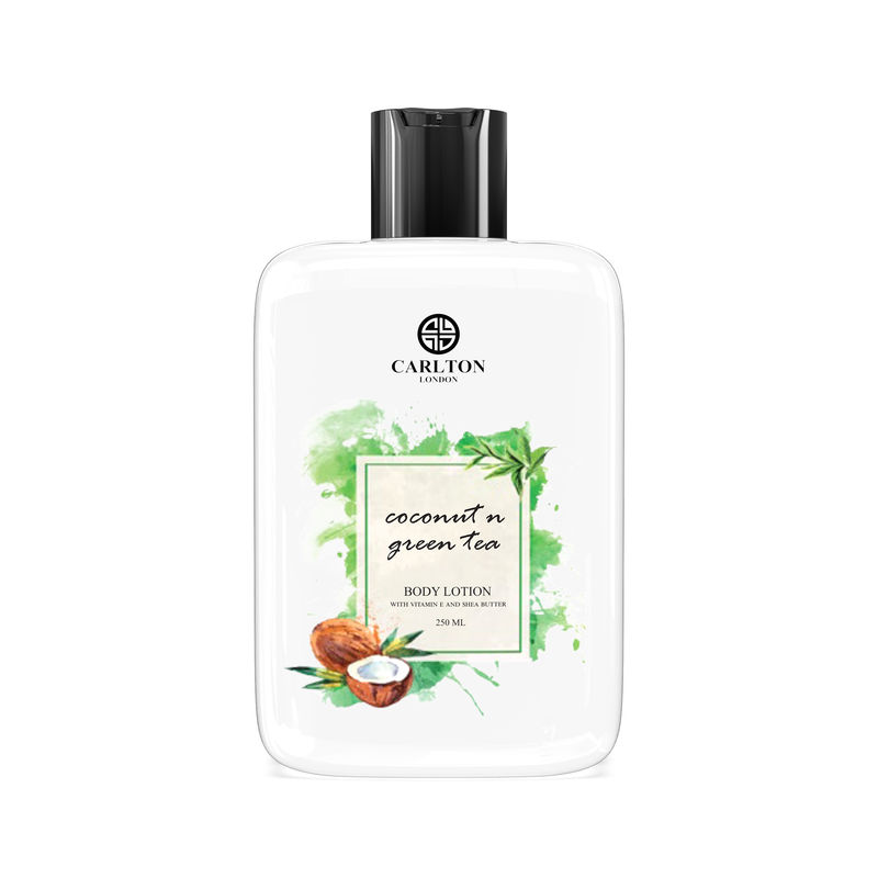 Buy Carlton London Perfume Coconut & Green Tea Body Lotion Online
