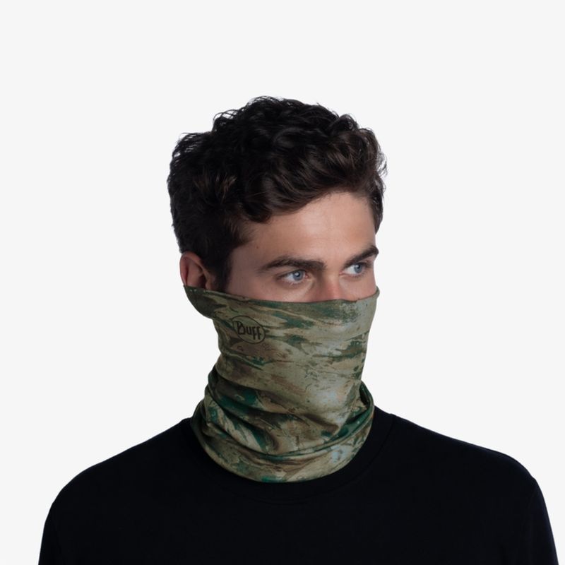 Buy Buff Unisex Green Original Eco Stretch Den Bark Gaiter Online