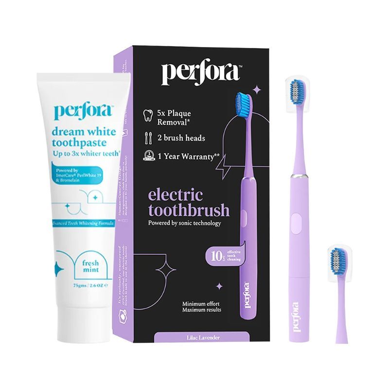 Buy Perfora Teeth whitening & Electric Toothbrush Combo Online