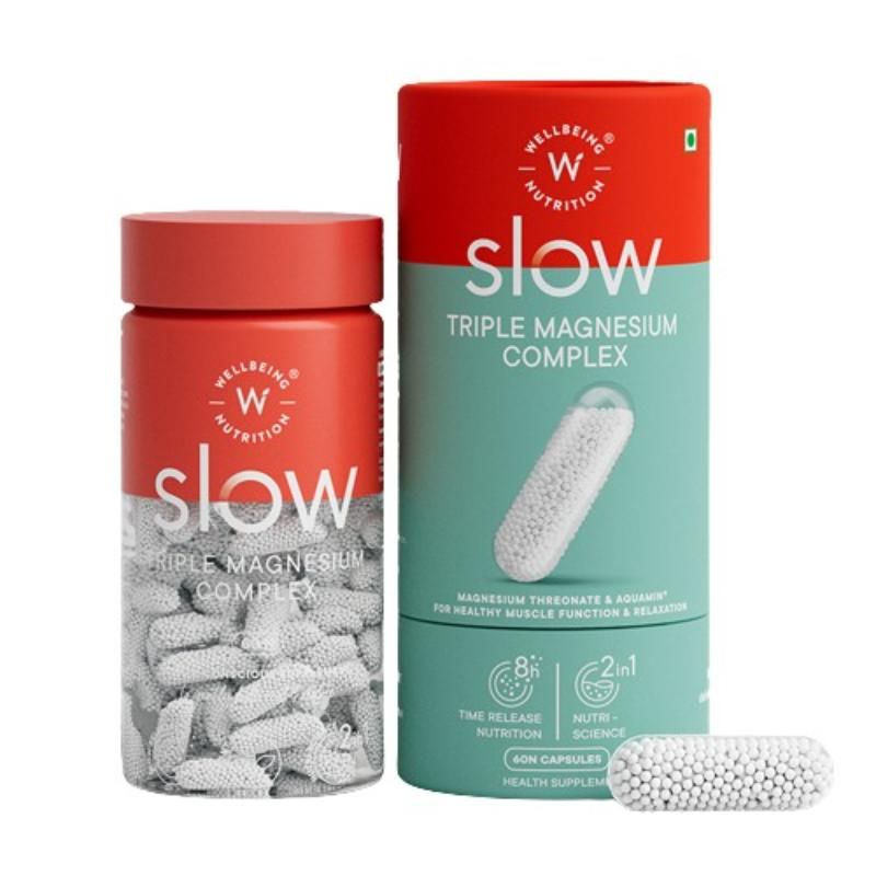Buy Wellbeing Nutrition Slow Triple Magnesium Complex Capsules Online