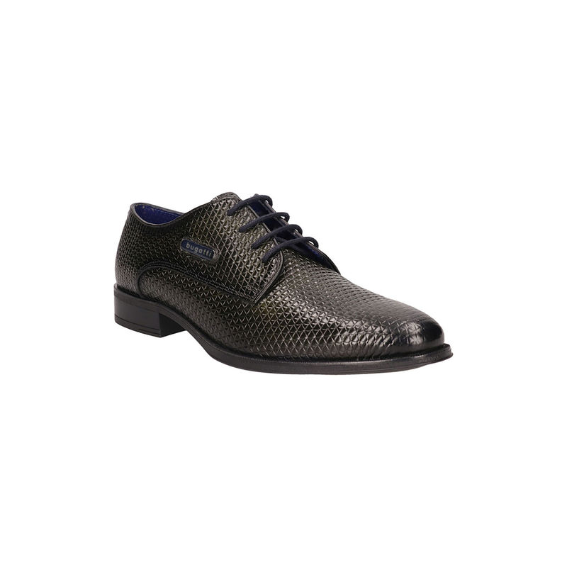 Buy Bugatti Zavinio Olive Leather Mens Derby Shoes Online