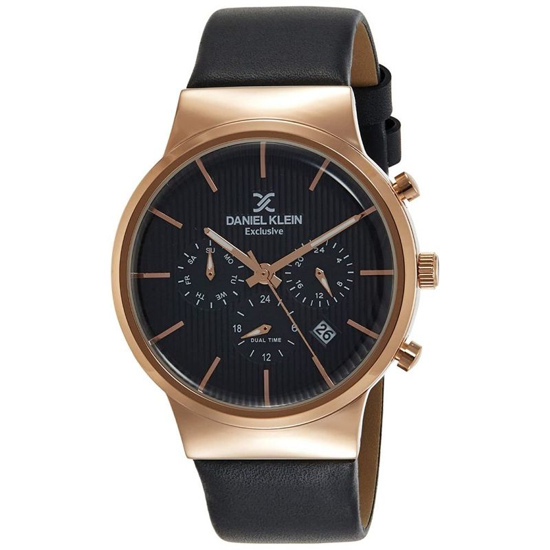 Daniel Klein Exclusive Men Black Watch: Buy Daniel Klein Exclusive Men ...