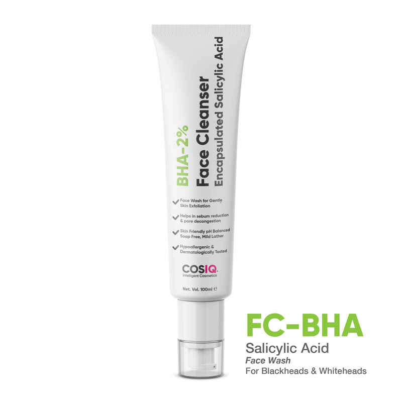 Buy Cos-IQ BHA-2% Salicylic Acid Face Cleanser Online