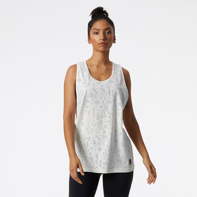 Buy New Balance Women's White Tank Top Online