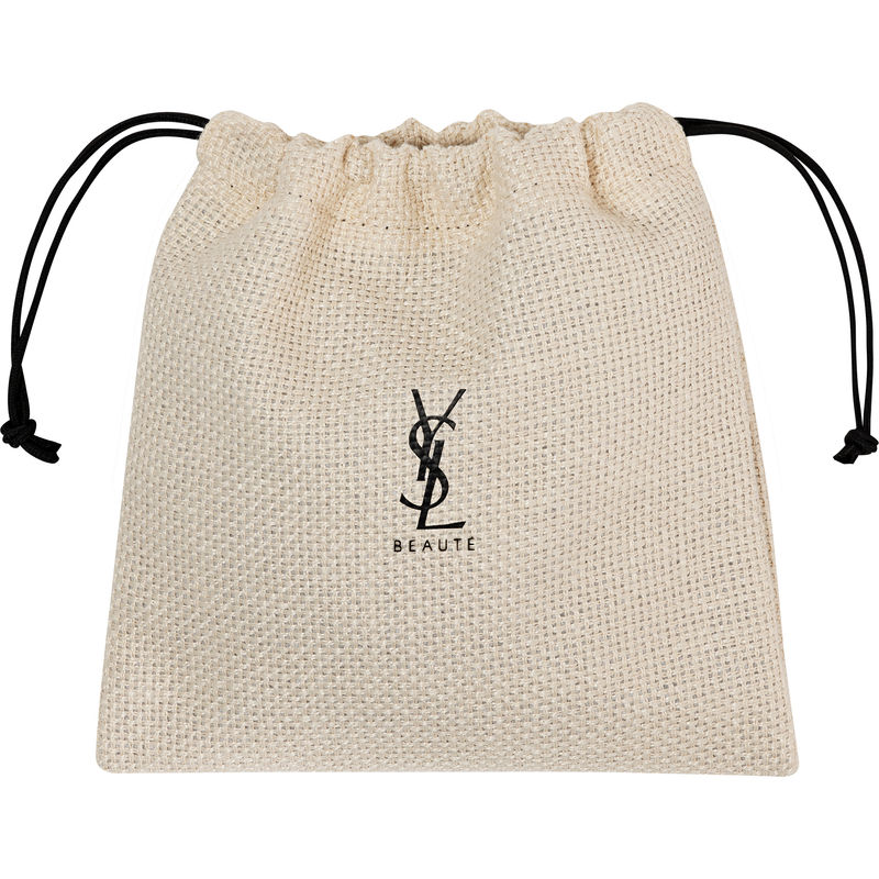 Buy Free Yves Saint Laurent Canvas Drawstring Pouch Online