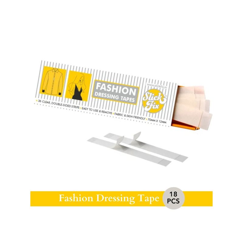 Buy SlickFix Fashion Dressing Tape/Invisible Double-Sided Body Tape ...