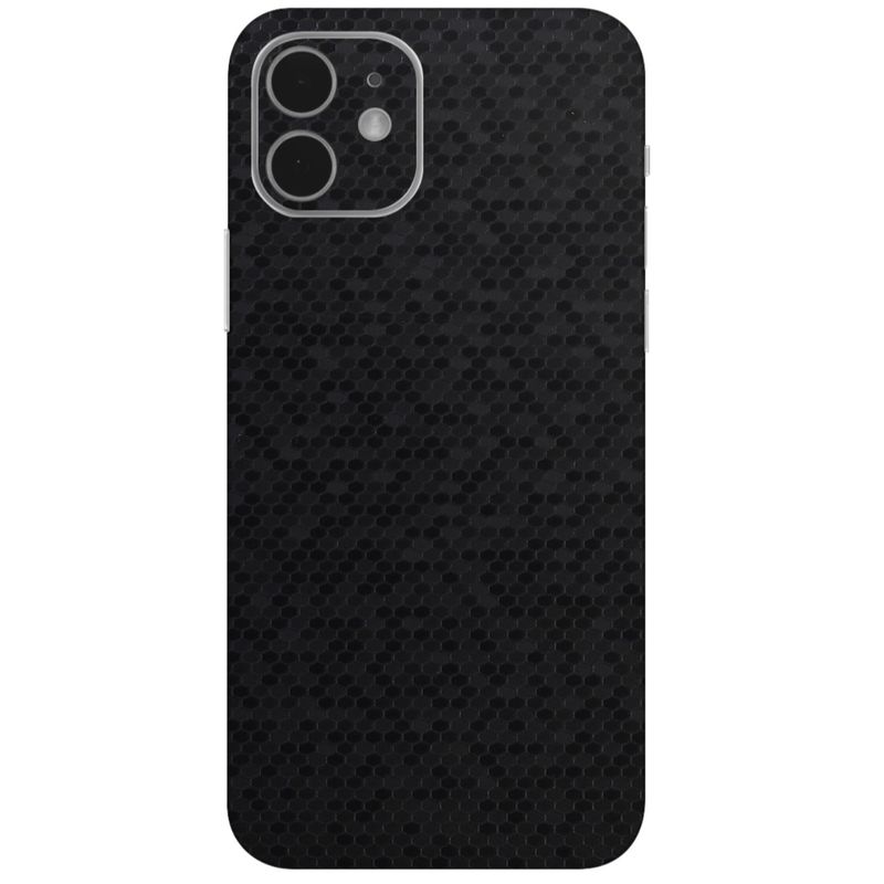 Buy Trendy Skins Honey Comb Black Pattern For iPhone 12 Online