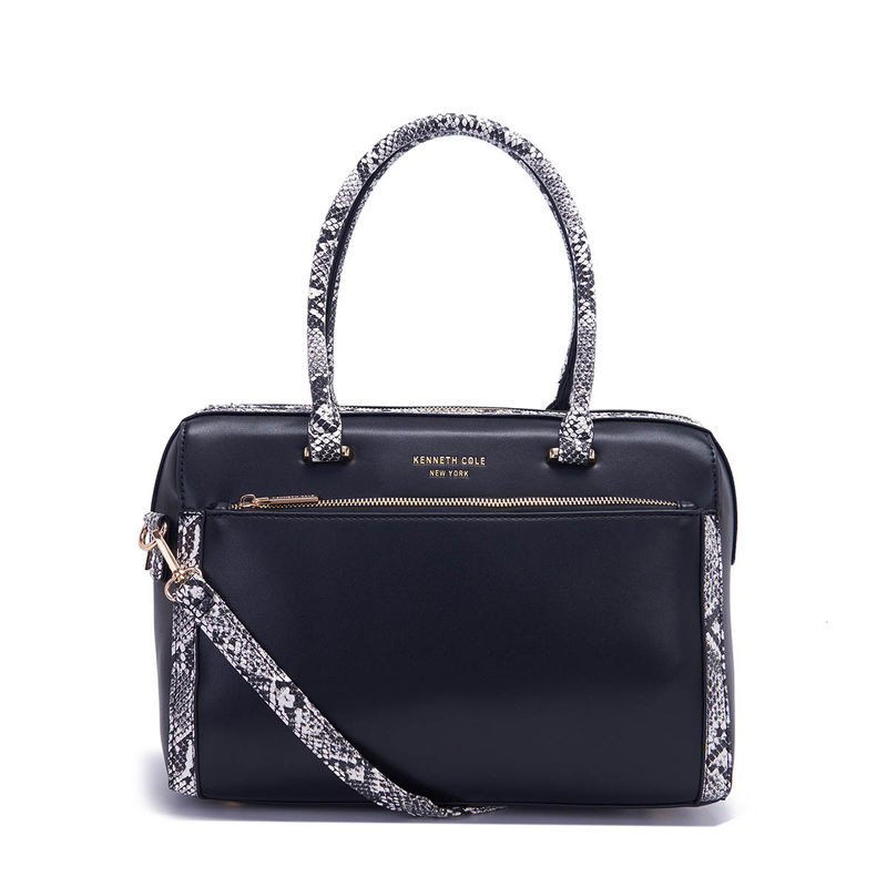 Buy Kenneth Cole Womens Tote Bag with Zip - Black Online
