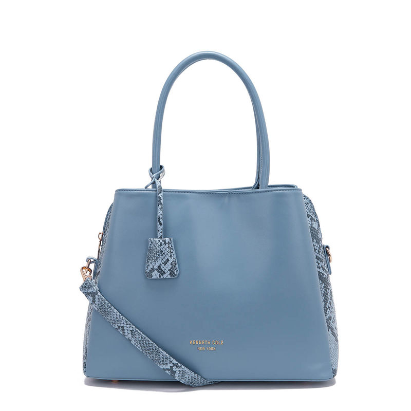 Buy Kenneth Cole Womens Tote Bag with Zip - Blue Online