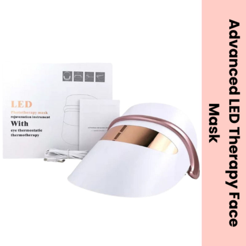 Buy SEMINO Advanced LED Light Therapy Mask for Anti Acne, Anti Aging, Wrinkle Reduction ...