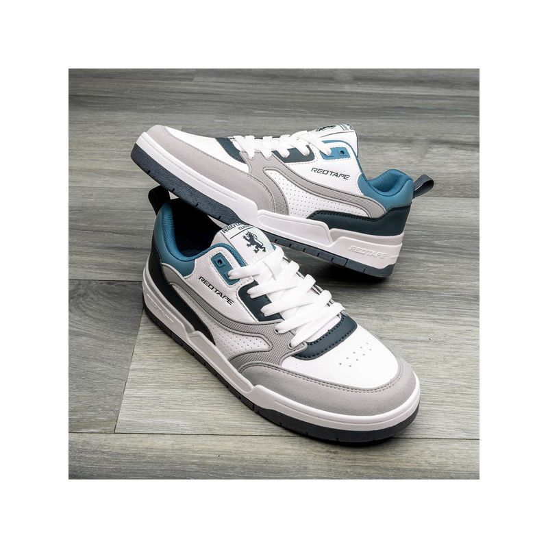 Buy Red Tape Men's Solid White Blue Sneakers Online Buy Red Tape Men's Solid White Blue Sneakers Online