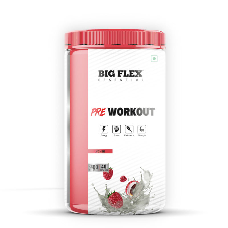 Buy Bigflex Essential Pre - Workout - Lychee Online