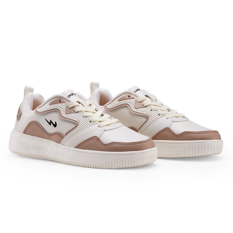 Buy Campus OGL-06 Women Off White & Beige Sneakers Online