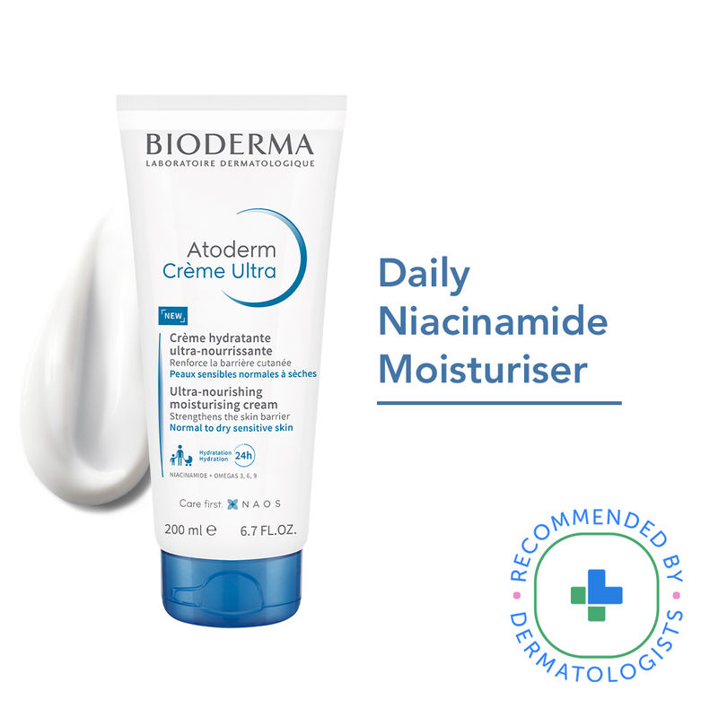 Buy Bioderma Niacinamide Moisturizer - Atoderm Creme Ultra-Boosts ...