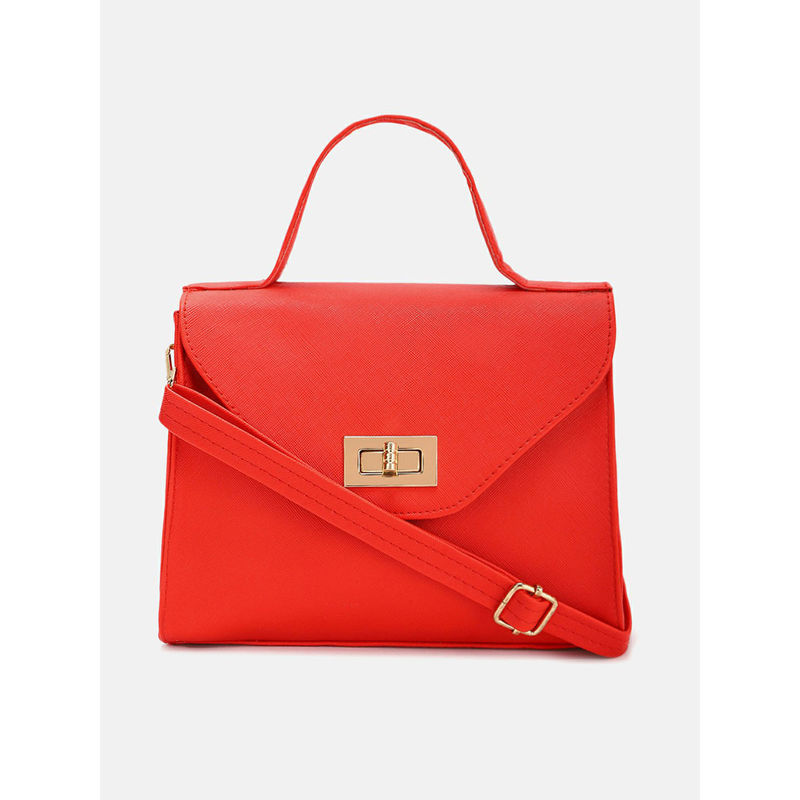 Fabbhue Womens Red Structured Sling Bag: Buy Fabbhue Womens Red ...