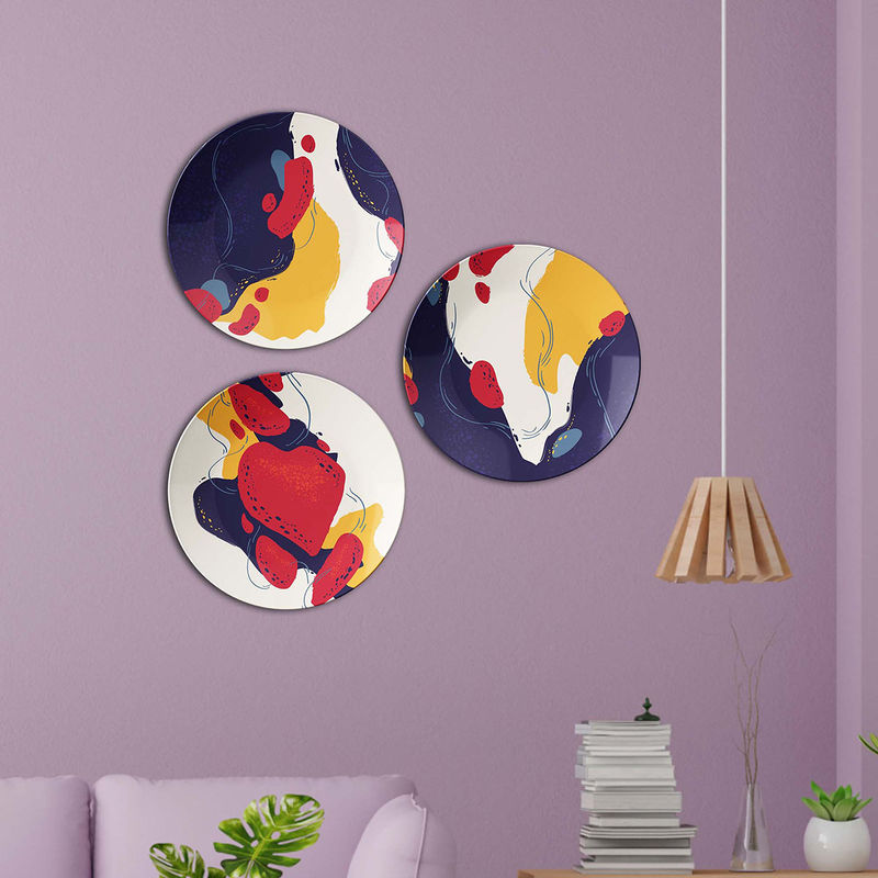 Buy ARTBUG Modern Color Blobs Wall Art Collection Online