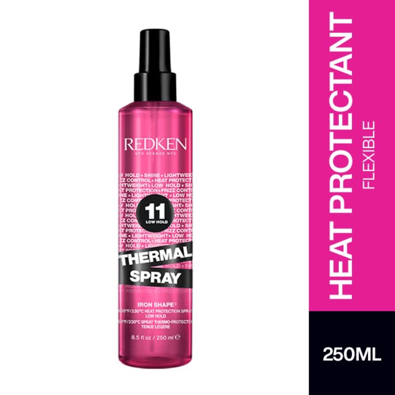 Buy Redken Thermal Hair Spray, 11 Low Hold Anti Frizz & Up To 230 ...