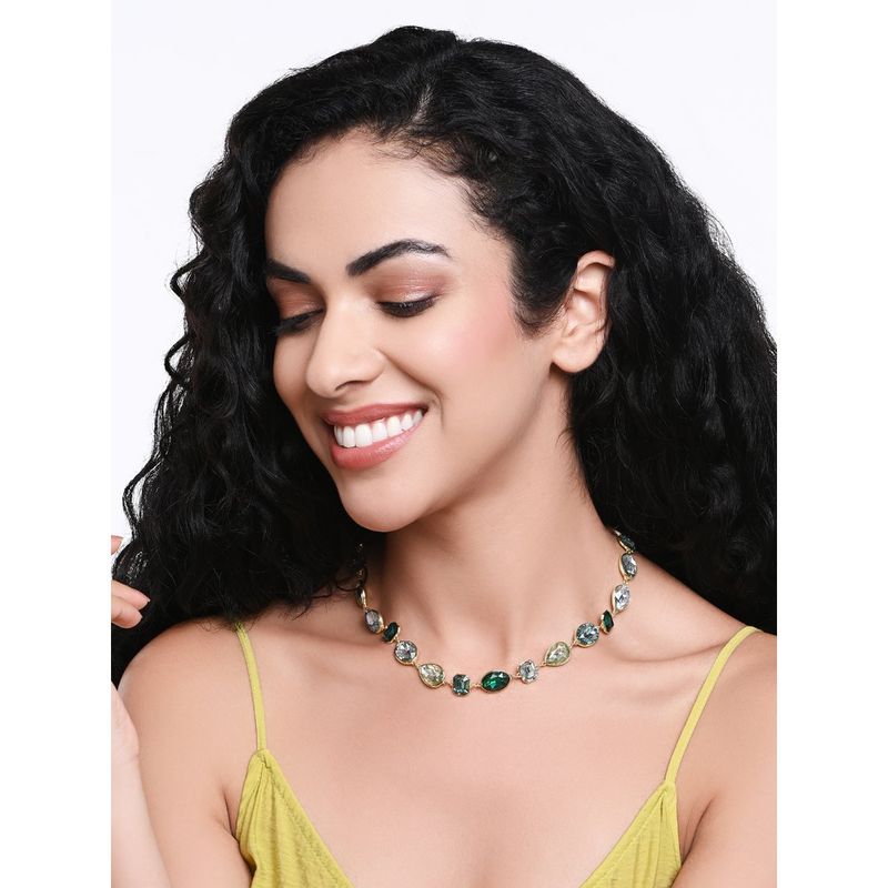 Buy Accessorize London Women's Gem Collar Necklace Online