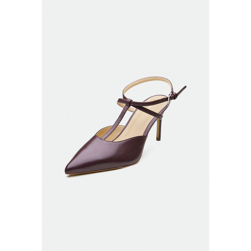 Buy Oroh Burgundy York Stiletto Heels Online