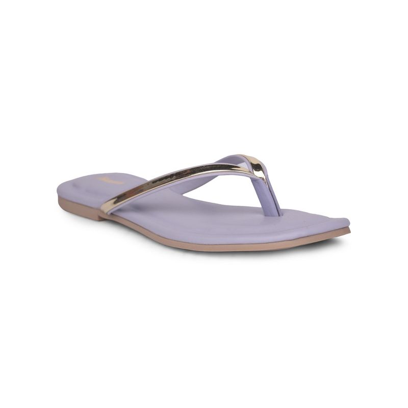Buy Bata Women Slip On Purple Flats Online
