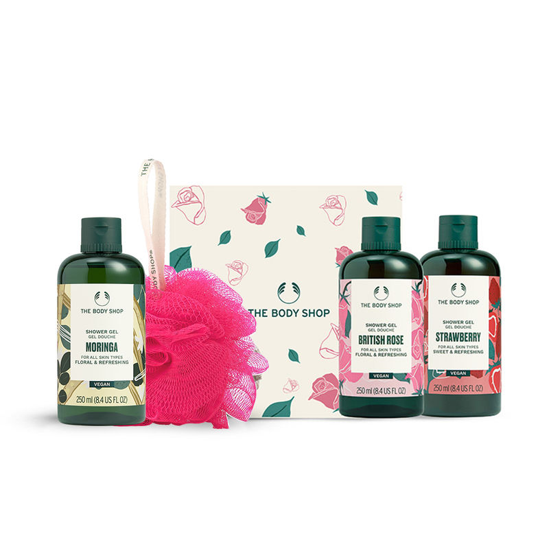 Buy The Body Shop Trio Shower Gel Gift Set Online