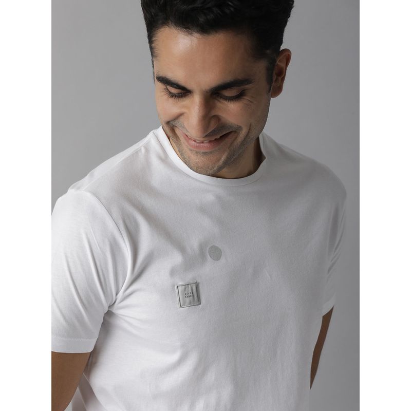 Rare Rabbit White Casual T-Shirts: Buy Rare Rabbit White Casual T ...