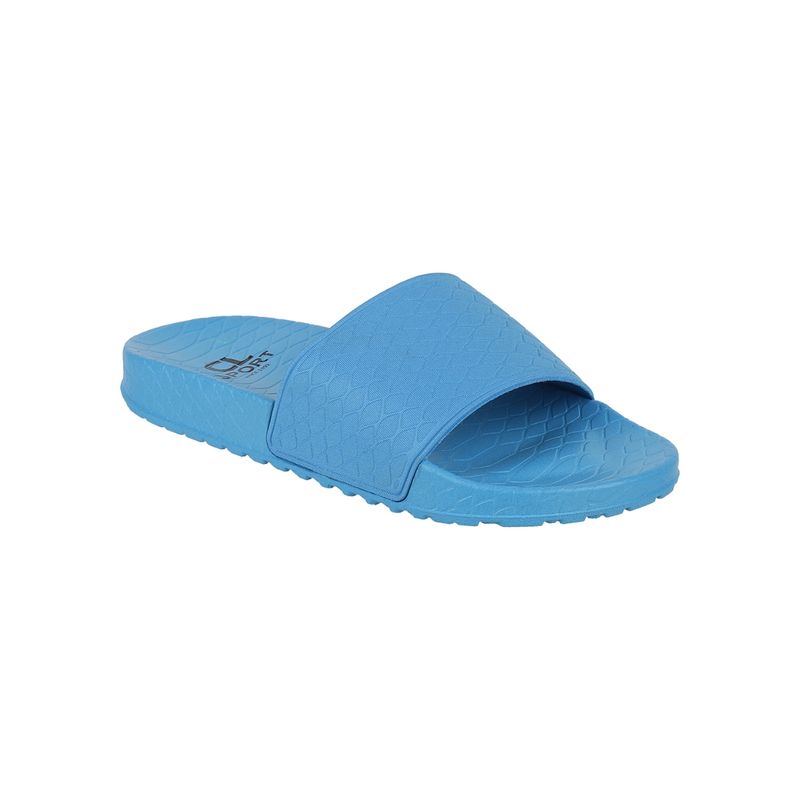 Buy Carlton London Sports Electric Blue Sliders Online