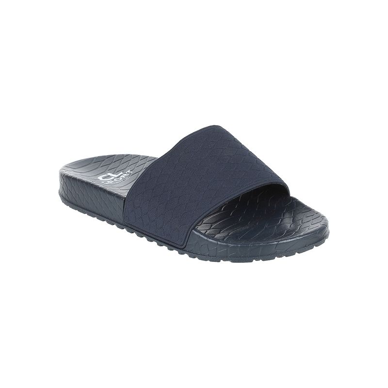 Buy Carlton London Sports Navy Blue Sliders Online
