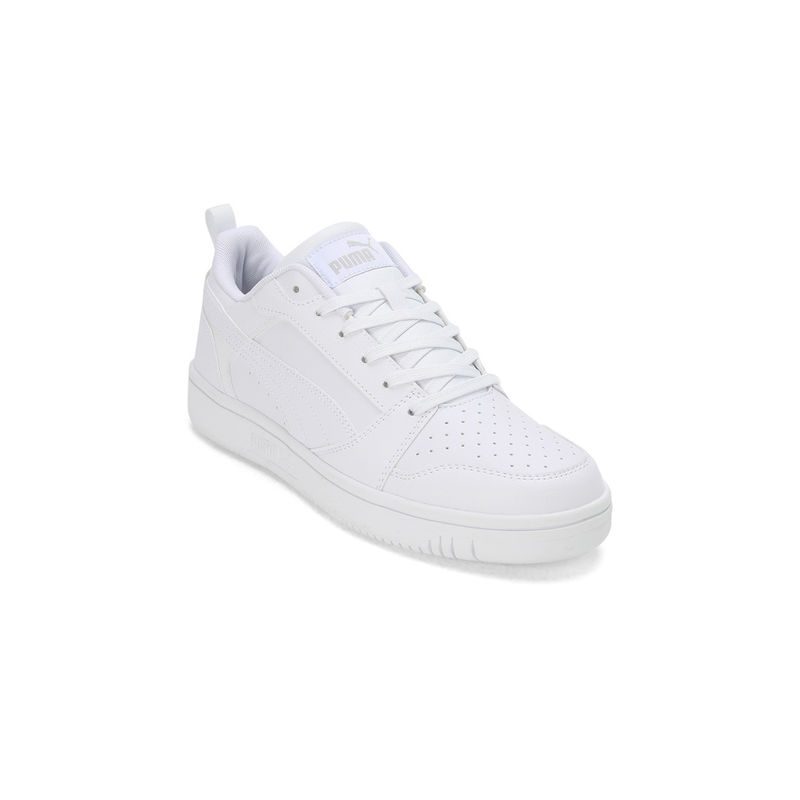 Buy Puma Rebound V6 Low Unisex White Sneakers Online