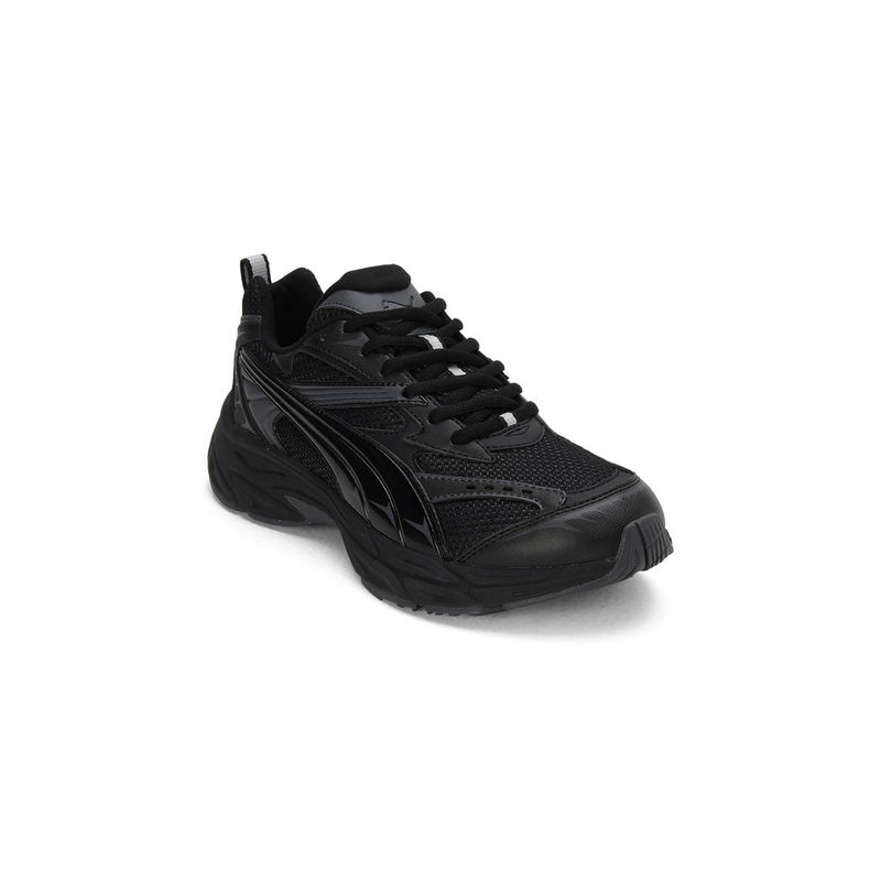 Buy Puma Morphic Base Unisex Black Sneakers Online