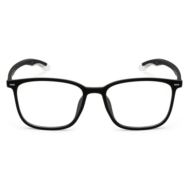 ROYAL SON Square Black Latest Spectacles Frames for Men Women SF0061-C1 ...