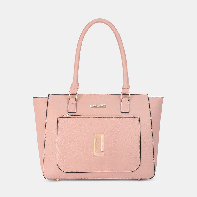 Buy Lavie Luxe Women Kyle Tote Bag (Dusty Pink) (L) Online