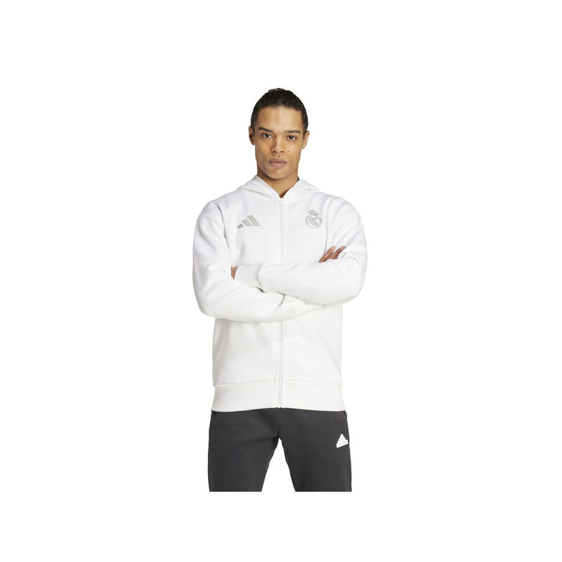 Buy adidas Real Anth Jkt Men White Football Jacket Online