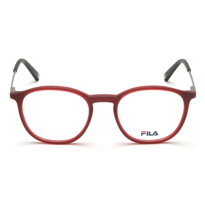 Buy FILA Unisex Round Shape Red Frame - VF9401K499Y9MFR (49) Online