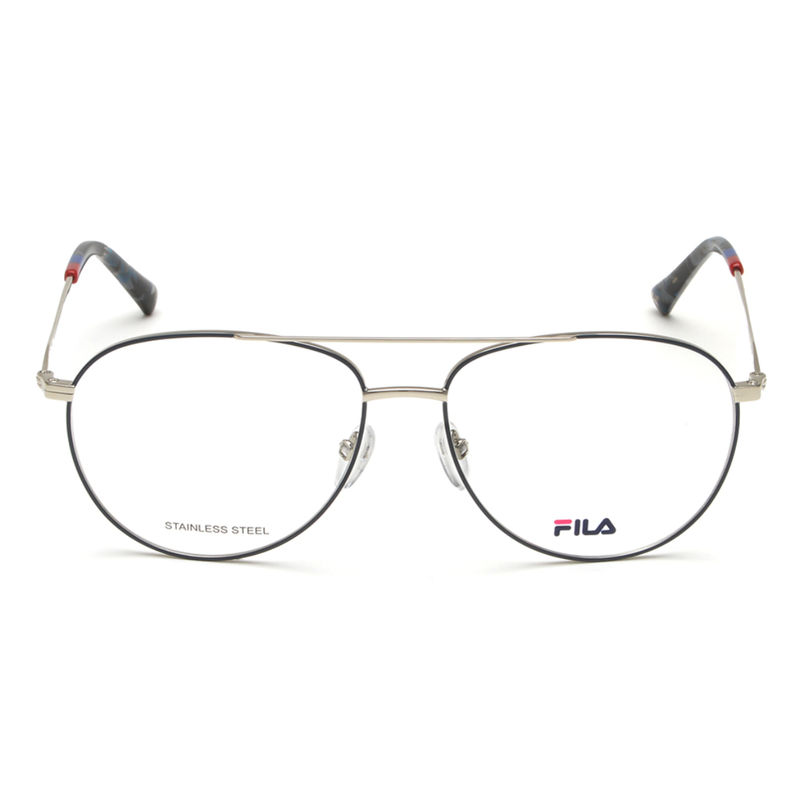 Buy FILA Men Aviator Shape Black Frame - VF9988K56E70YFR (56) Online